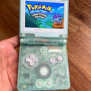 Nintendo Gameboy Advance SP GBA Ips Backlit LCD Screen Console Ags 101 ...