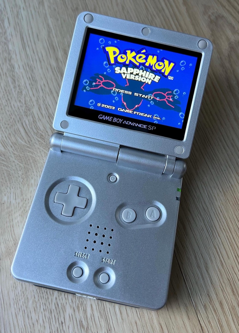 Nintendo Gameboy Advance SP GBA IPS Backlit Lcd Console Ags 101 ...