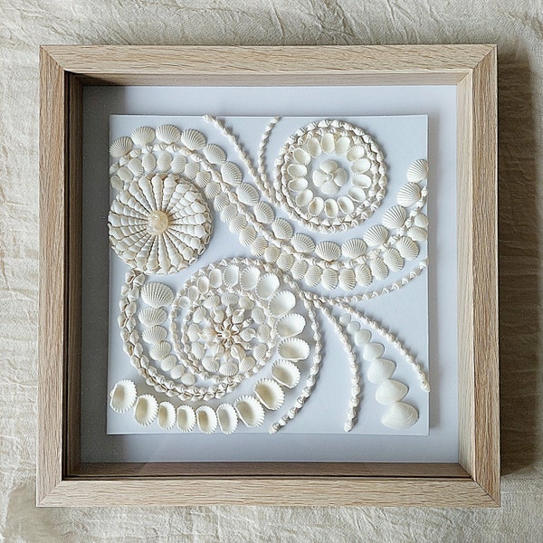 Seashell Artwork - Etsy