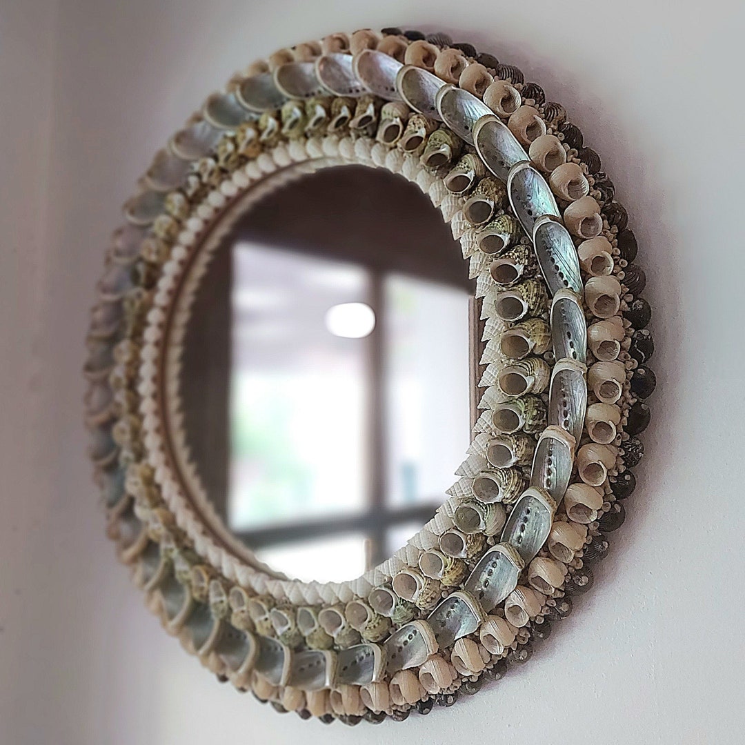 Abalone Shell Mirror - Etsy