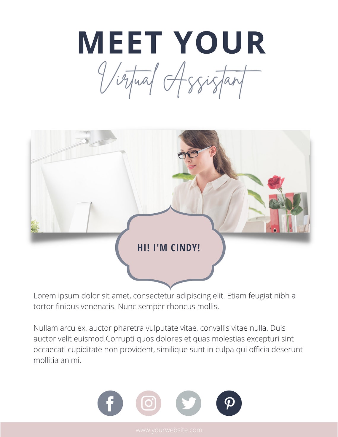 Virtual Assistant Scope of Work & Proposal Template - Etsy