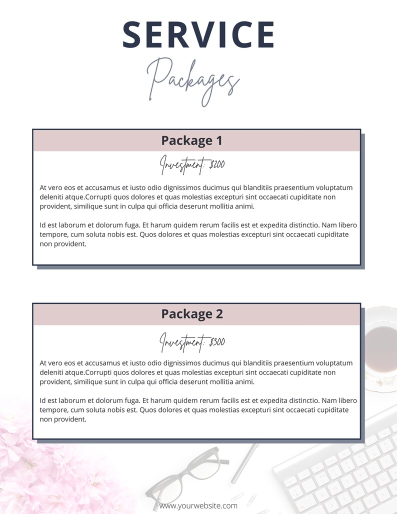 Virtual Assistant Scope of Work & Proposal Template - Etsy