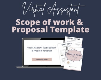 Virtual Assistant Proposal Template - Etsy UK