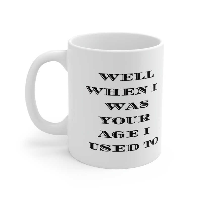 When I Was Your Age - Etsy