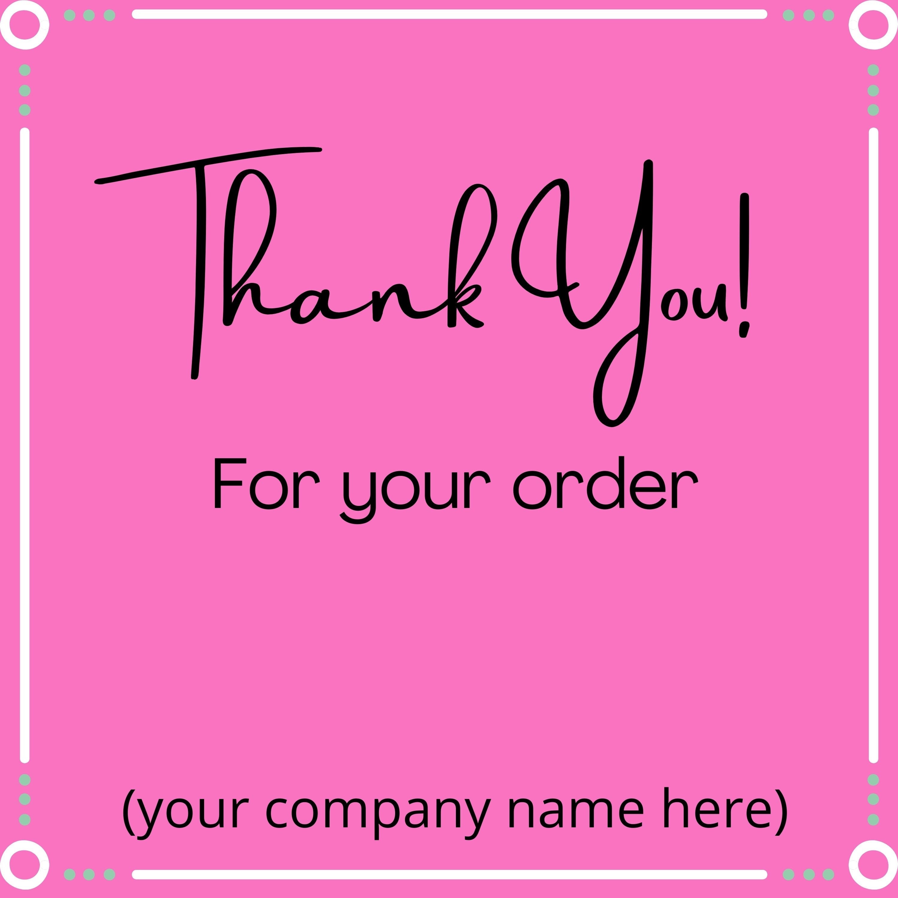 Printable Thank You Card Template - Etsy