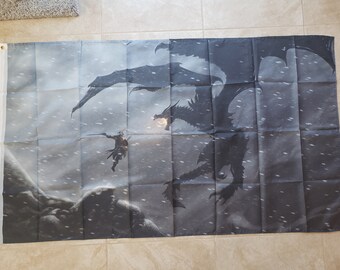 Skyrim Flag - Etsy