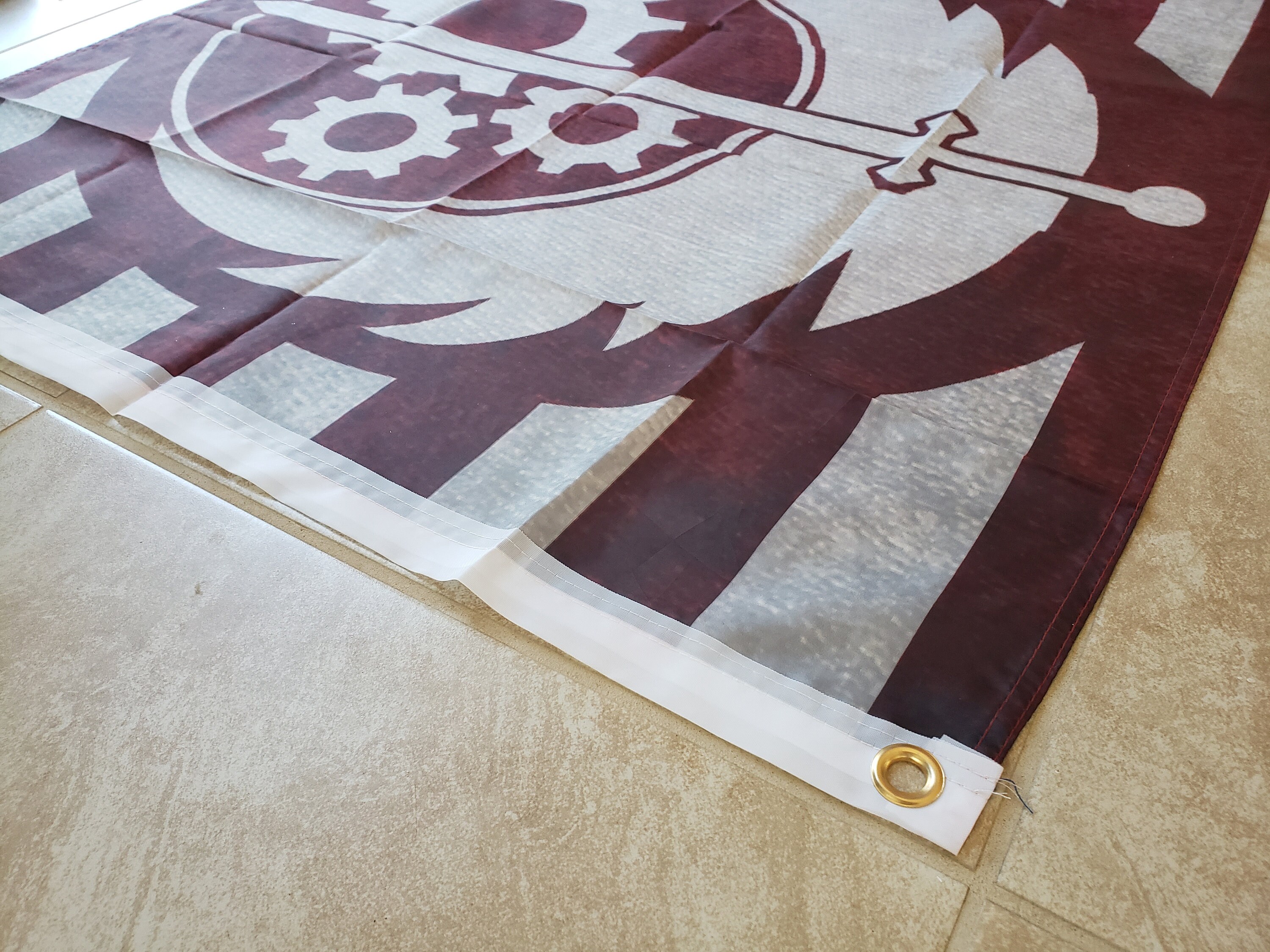 3x5ft Flag Fallout Brotherhood of Steel Wall Decor | Etsy
