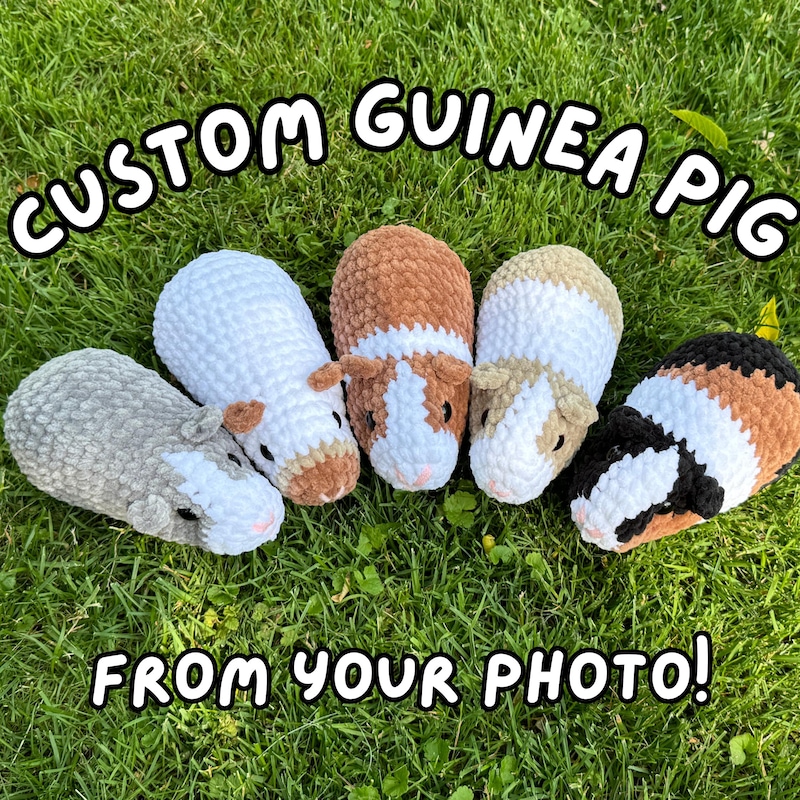Guinea Pig Stuff Toy - Etsy