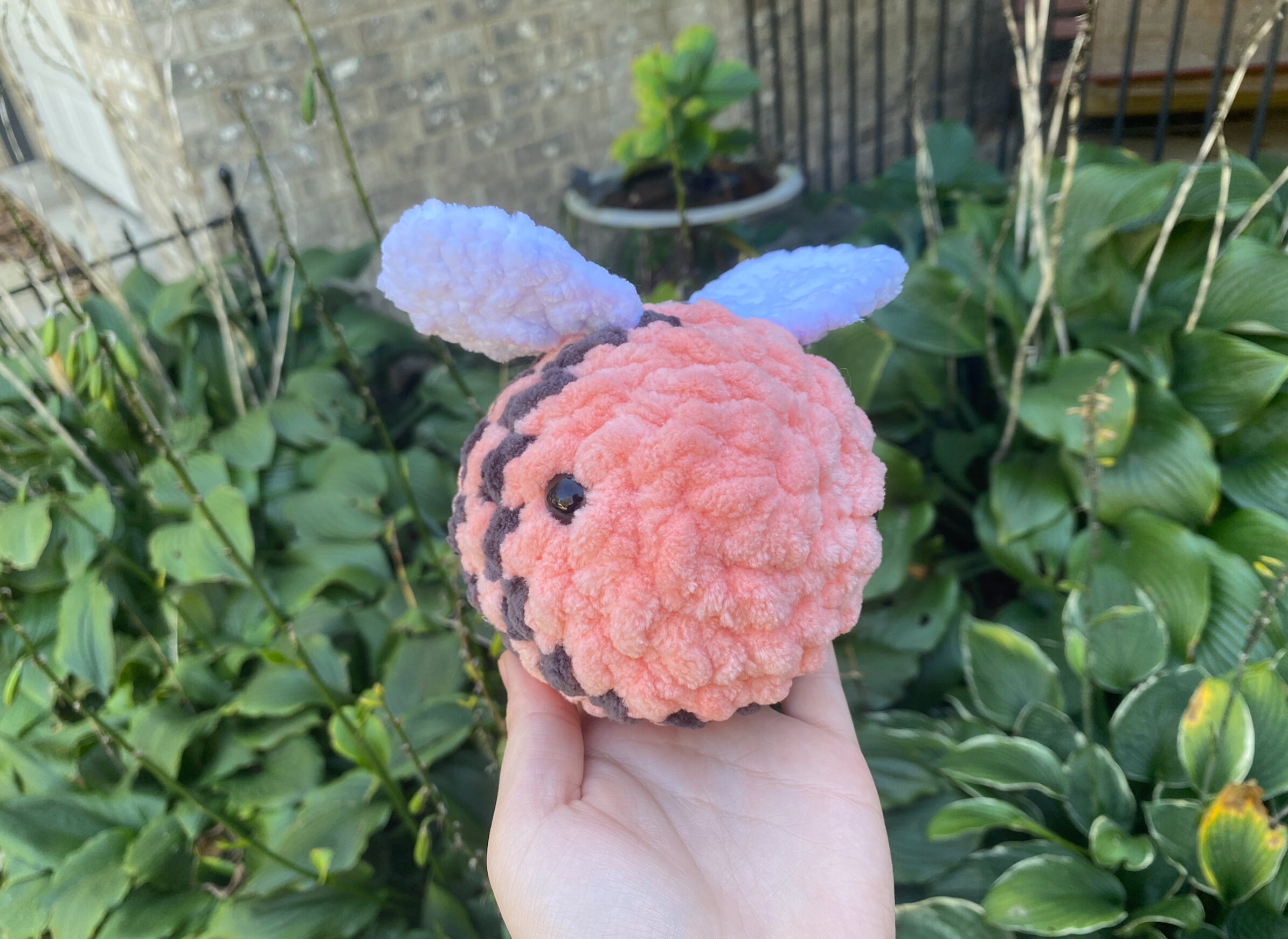 Chunky Small Bee Crochet Pattern Cute Bee Plush Pattern - Etsy