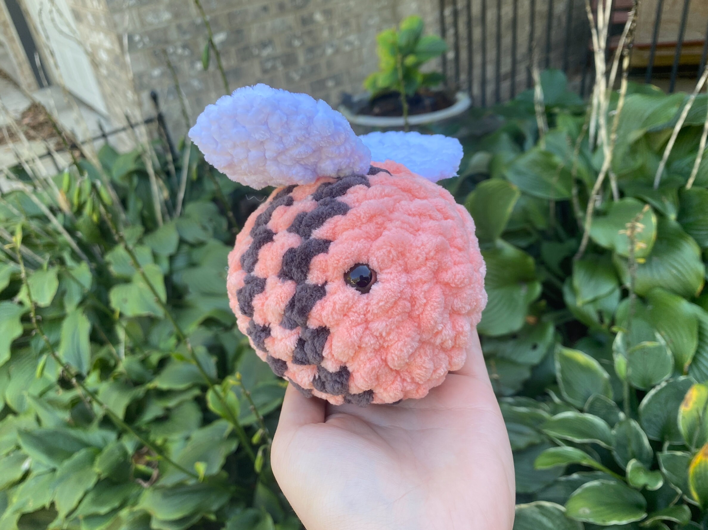 Chunky Small Bee Crochet Pattern Cute Bee Plush Pattern - Etsy