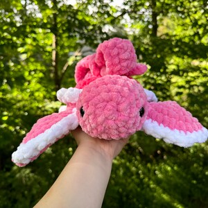 Crochet Coquette Turtle Plushie Handmade Stuffed Animal - Etsy