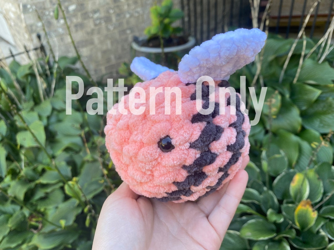 Chunky Small Bee Crochet Pattern | Cute Bee Plush Pattern | Handmade ...