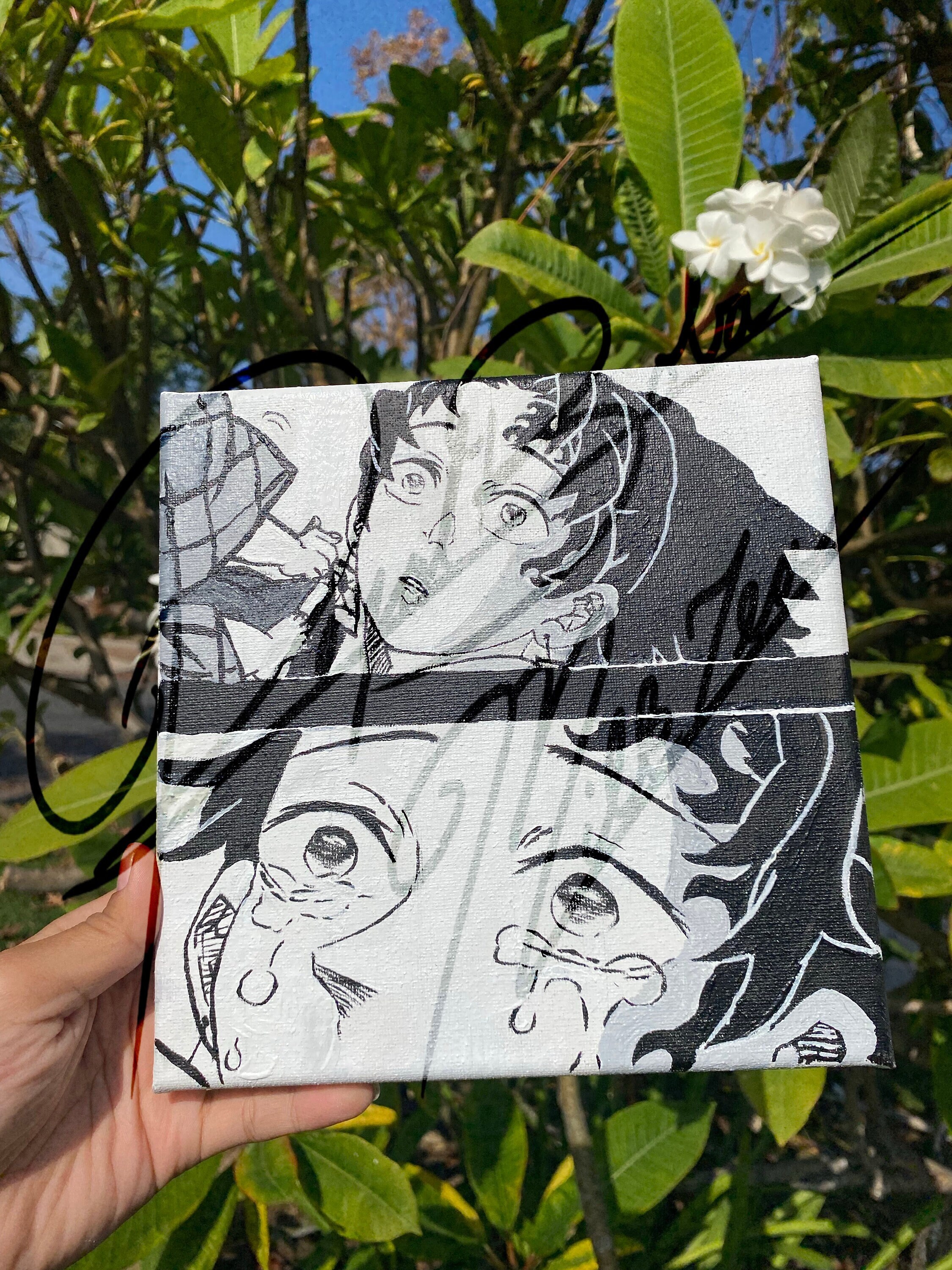 Crying Manga Panel | Etsy