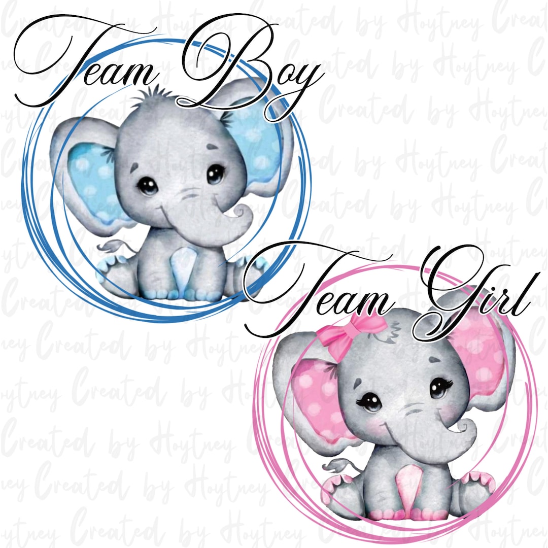 Team Boy Png, Team Girl Png, Digital Download for Sublimation, Gender ...