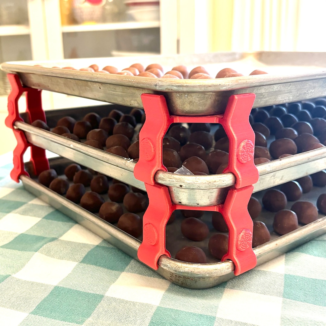 FILE for Tray Stackers for 3D Printing | Baking Sheet Dividers | Cookie ...