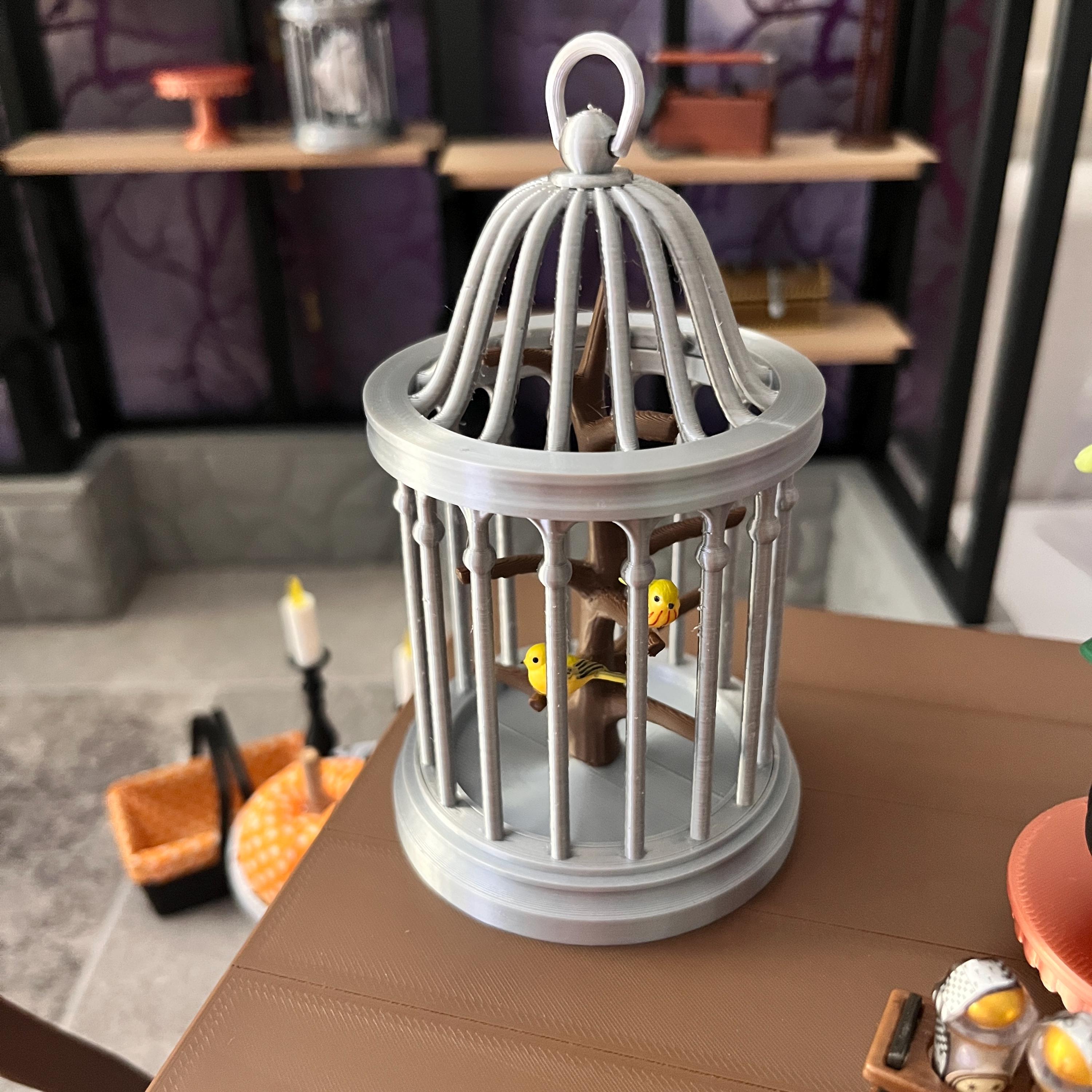 FILE for 3D Printed Miniature Birdcages – Hedwig Cage & Large Multi ...