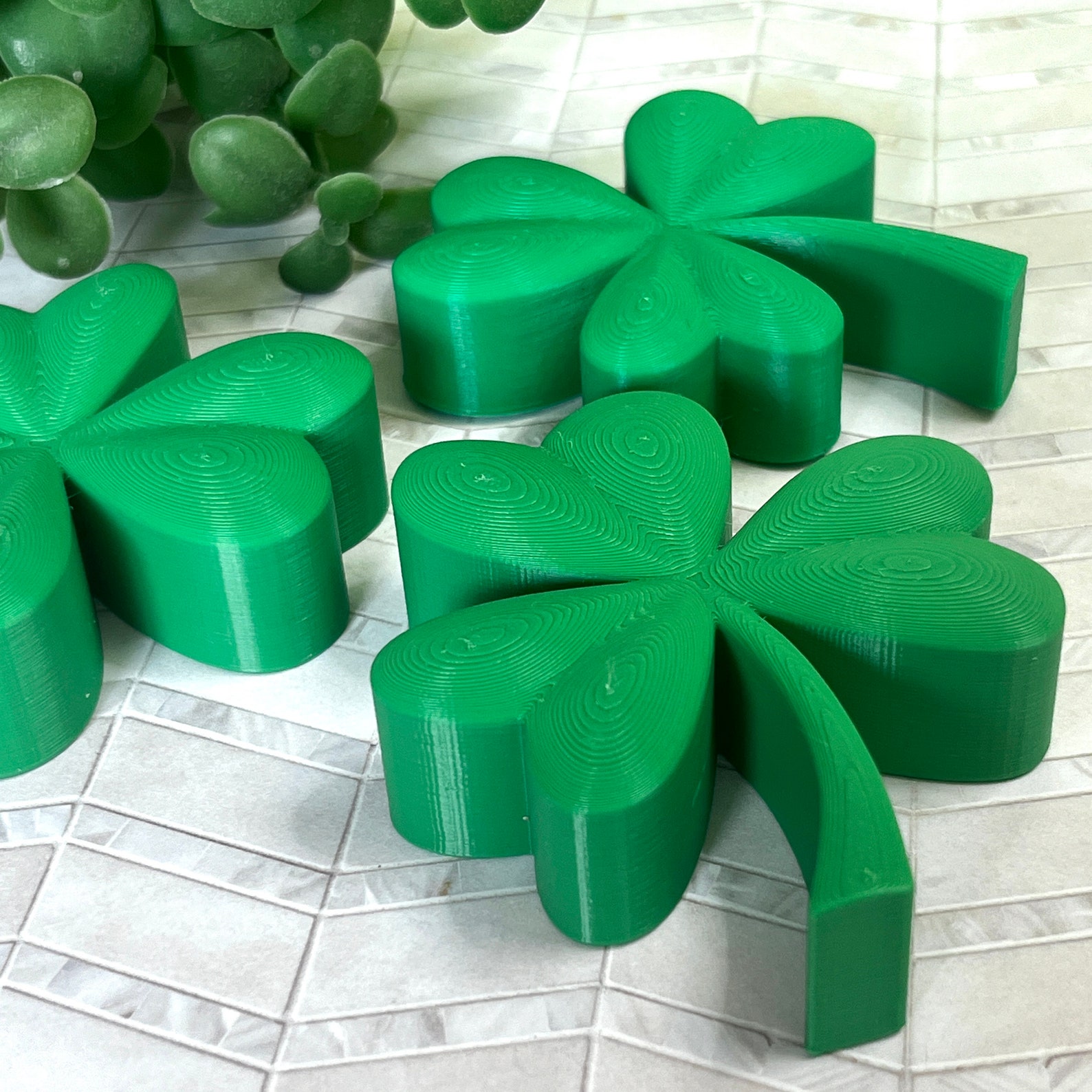 FILE for Shamrock Clover for 3D Printing | Includes 4 Variations of ...