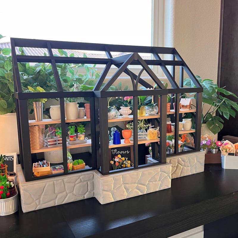 1/6 Scale Greenhouse - Etsy UK