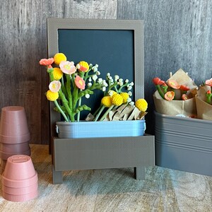 FILE for 3D Print Easel Sign File: Flower Box A-frame (STL Digital ...