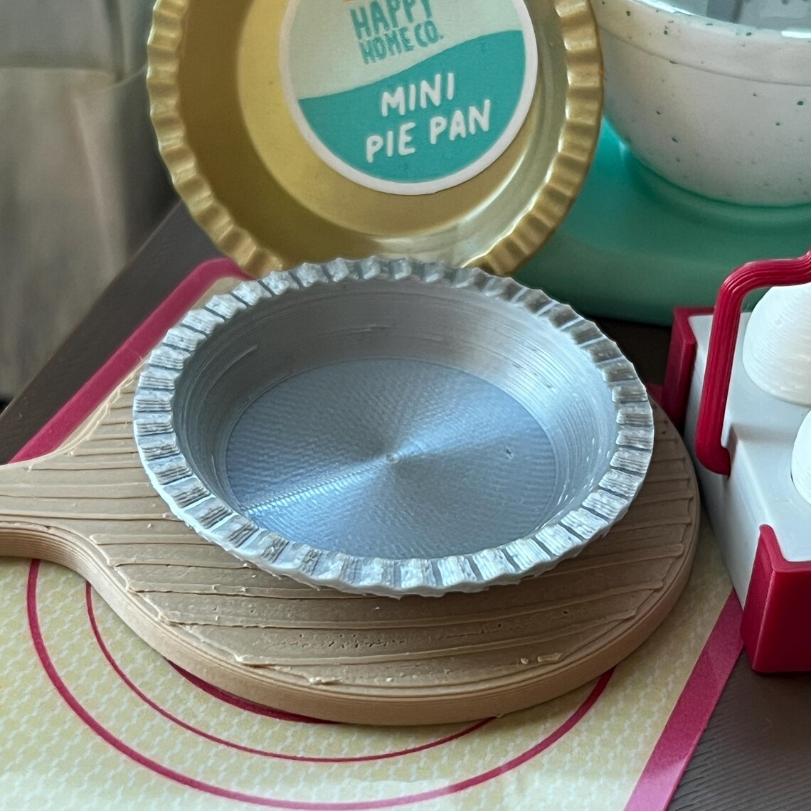 Mini Pie Plate for 1:6 Scale – Miniverse Dupe – Fits Sprizzie Pie ...