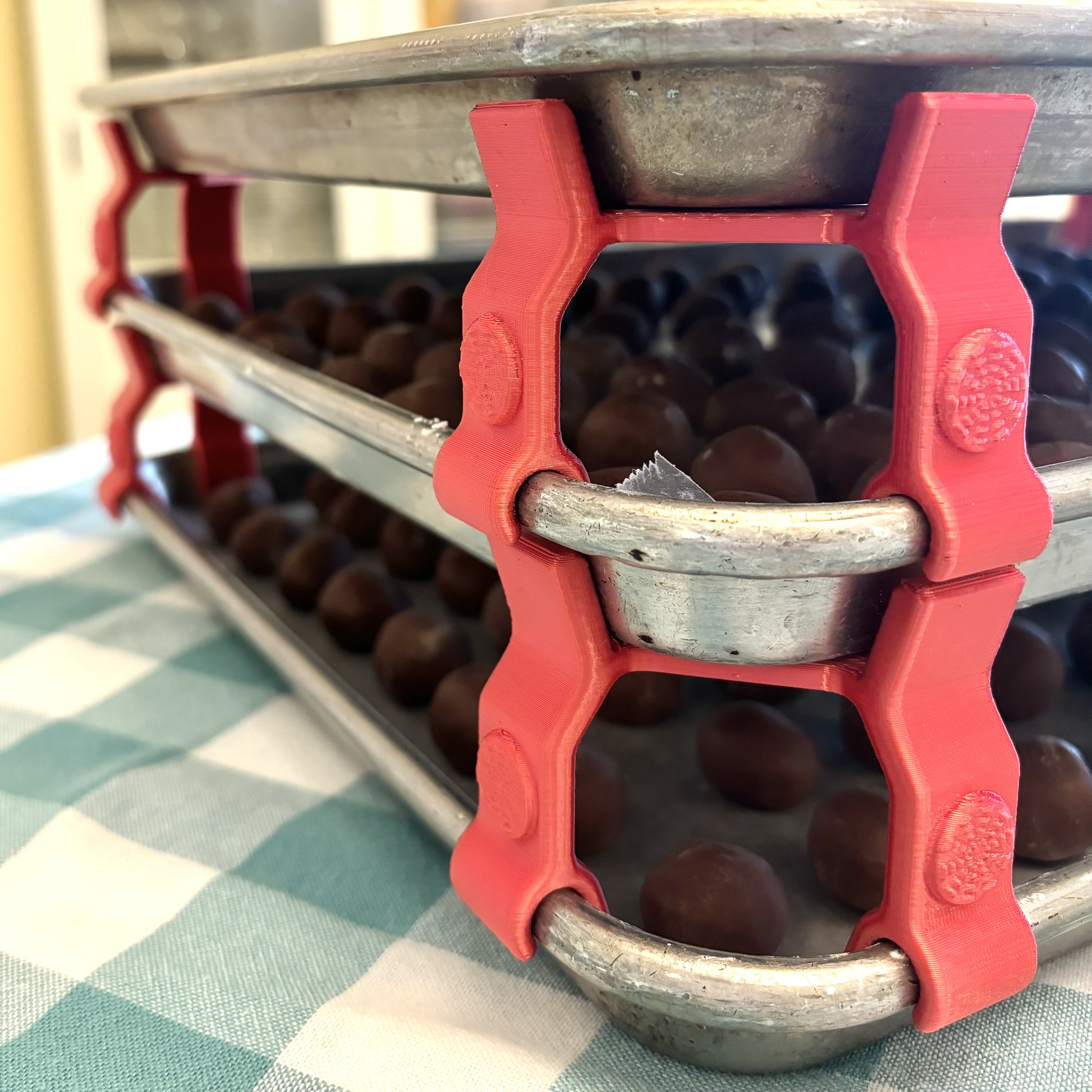 FILE for Baking Sheet Dividers for 3D Printing: 6 Cm Cookie Tray ...