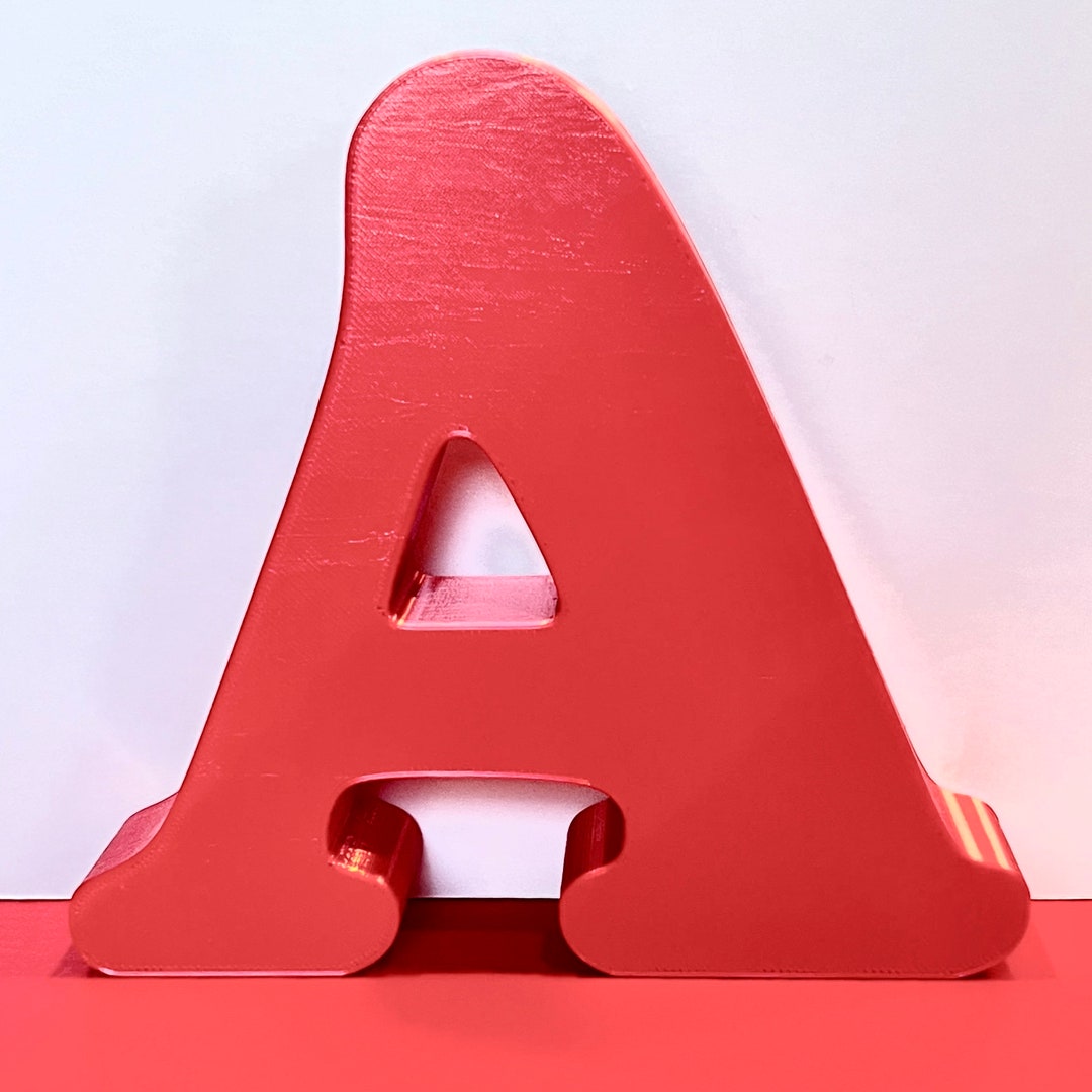 FILE for Chunky Block Letters & Numbers: 3D Printing STL File (digital ...