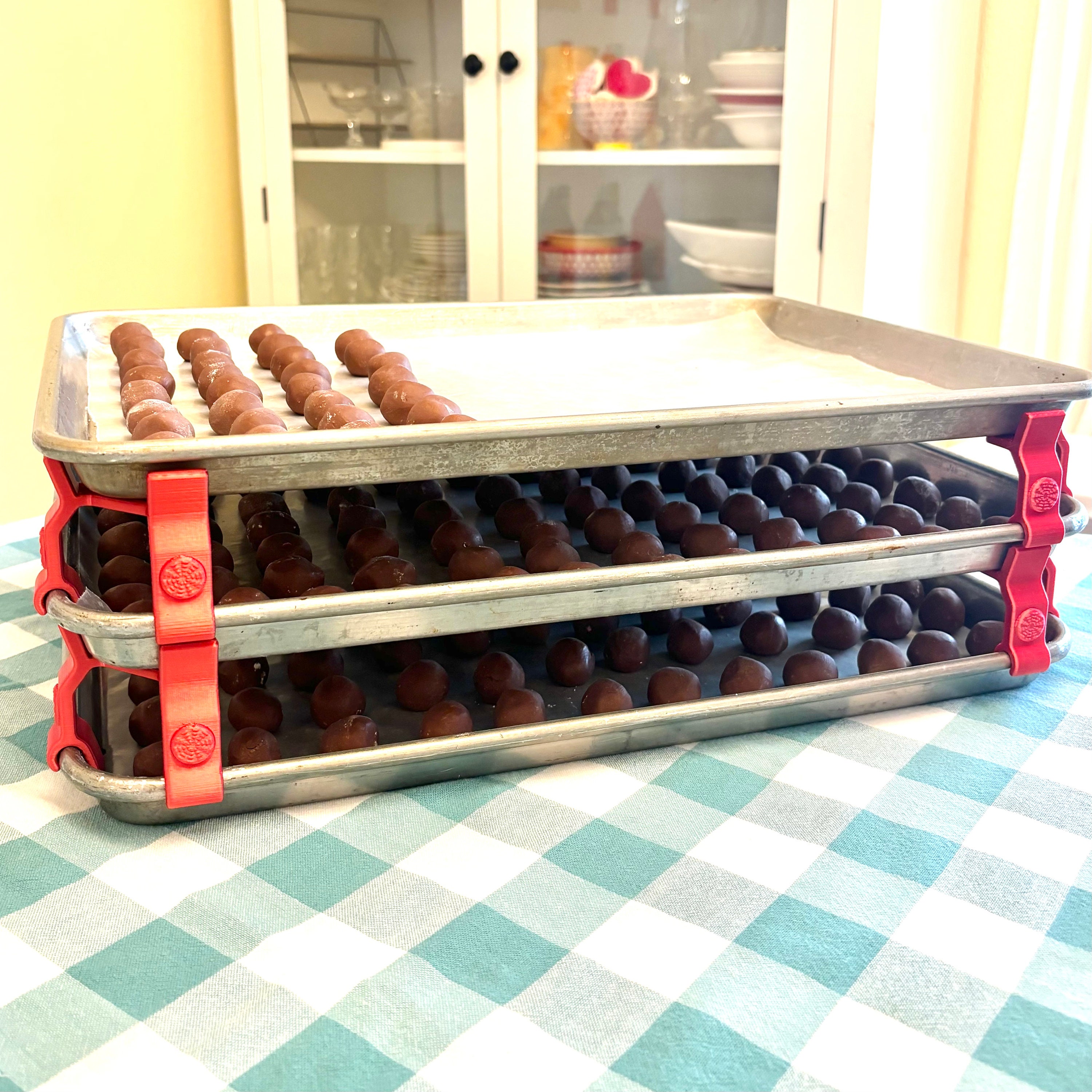 FILE for Baking Sheet Dividers for 3D Printing: 6 Cm Cookie Tray ...