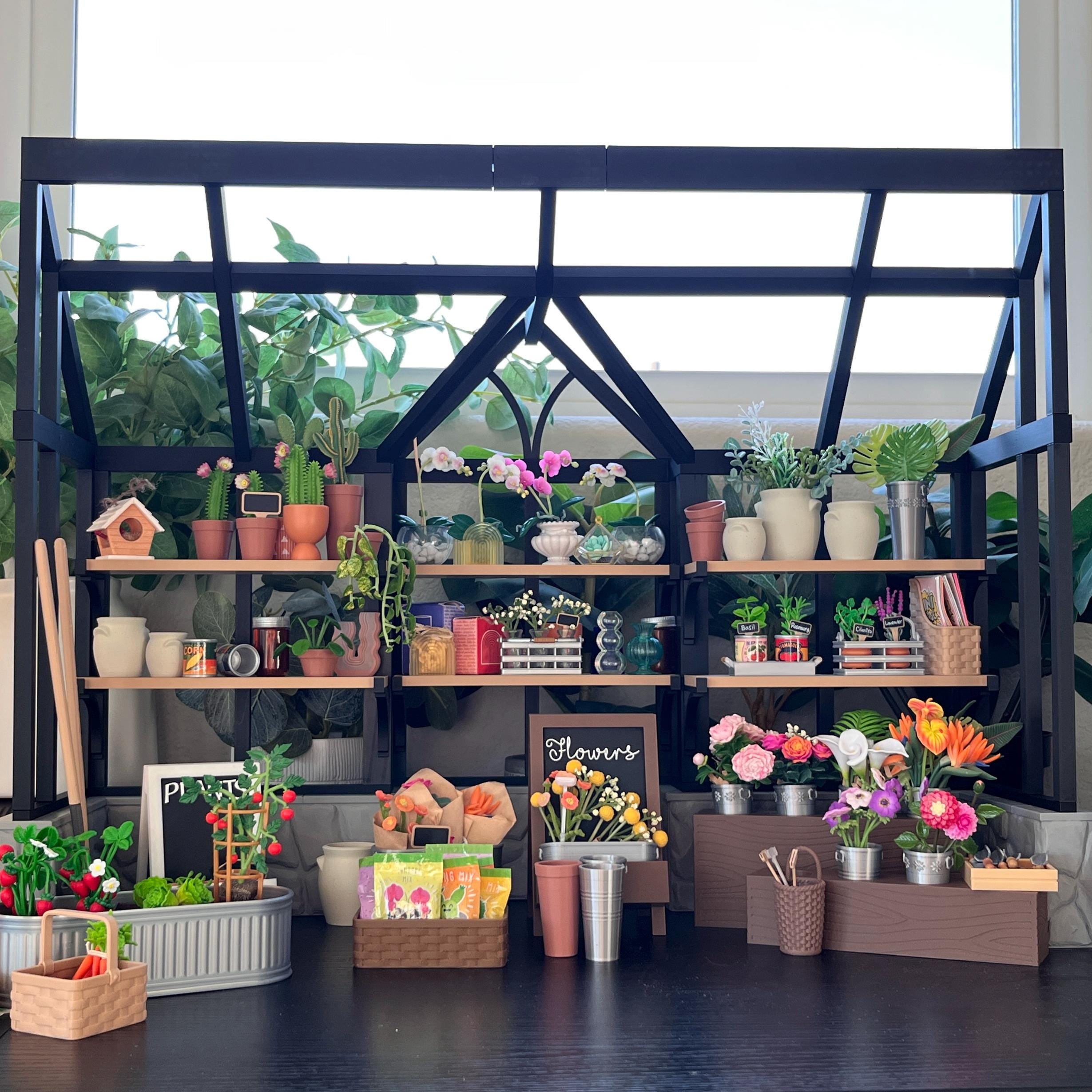 FILE for Miniature Greenhouse 3D Print File – 1:6 Scale Doll ...