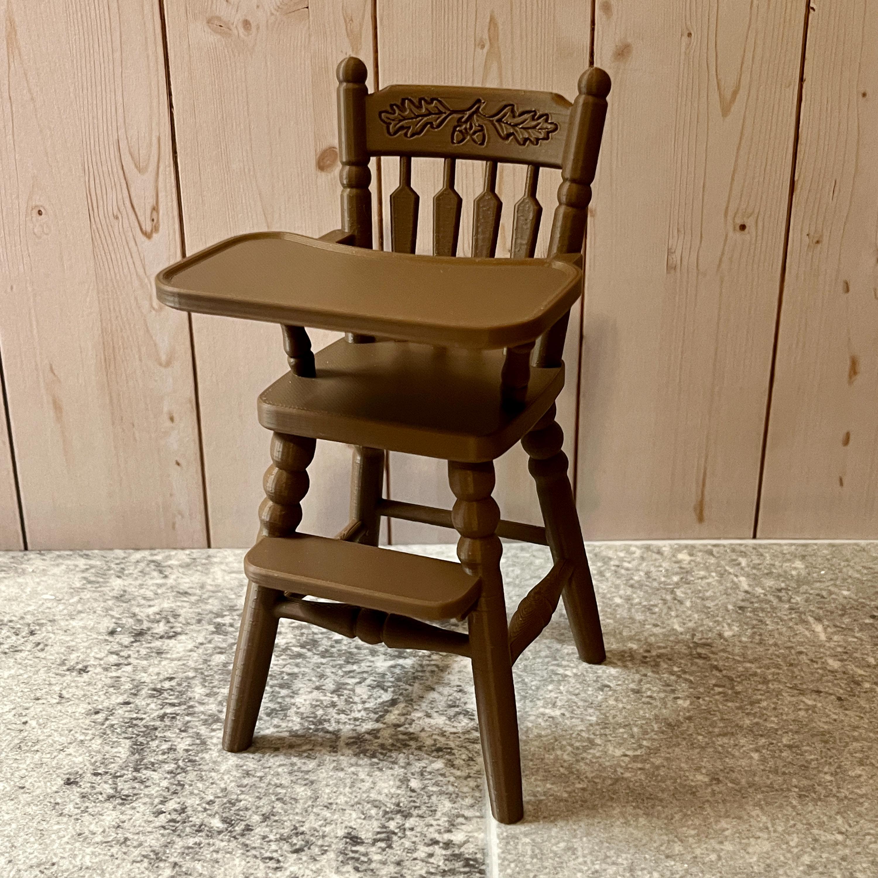 Mini High Chair 1/6 Scale – Fashion Doll Furniture - Etsy
