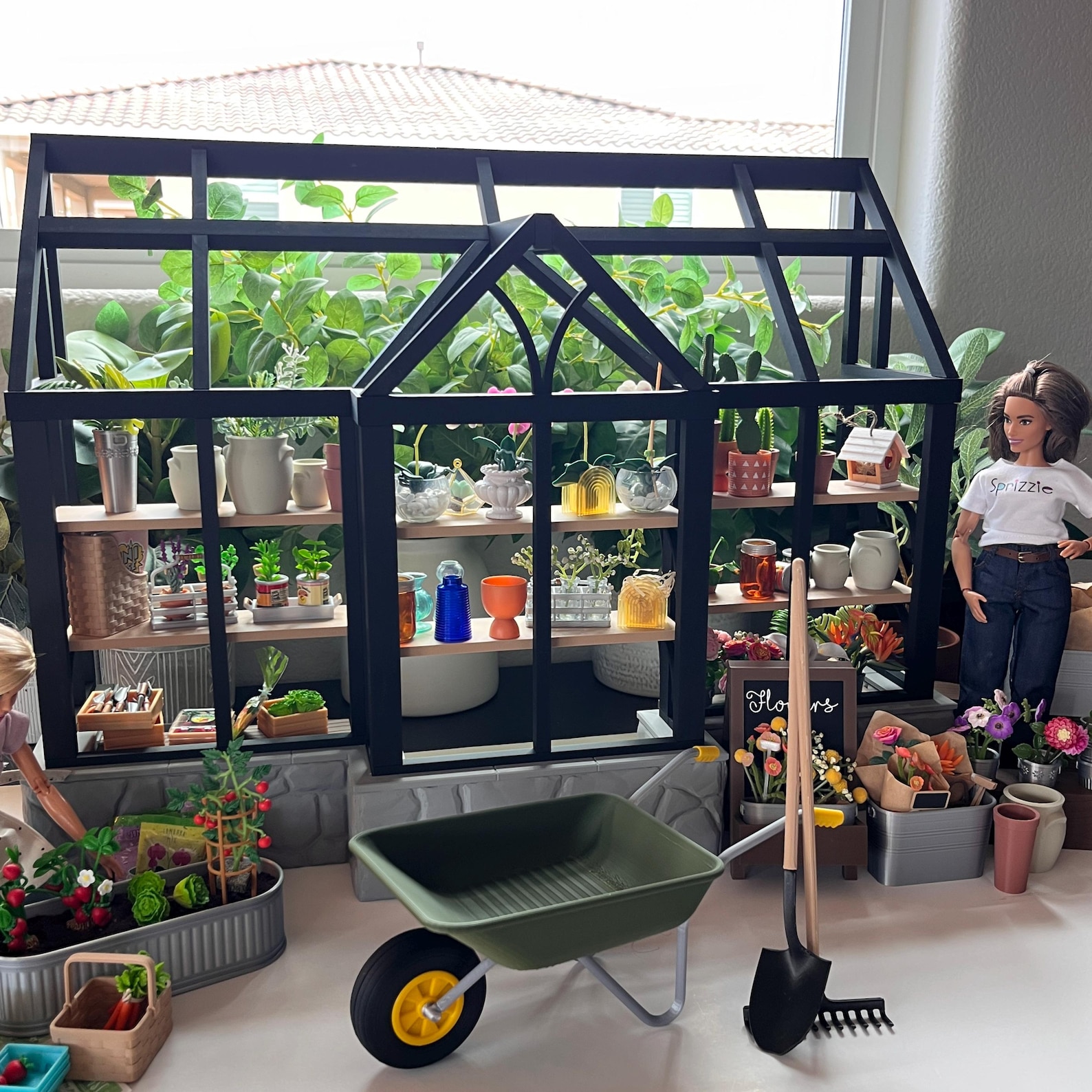 FILE for Miniature Greenhouse 3D Print File – 1:6 Scale Doll ...