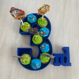 FILE for 3D Printable Number Boxes STL Files: Party Decor (digital ...