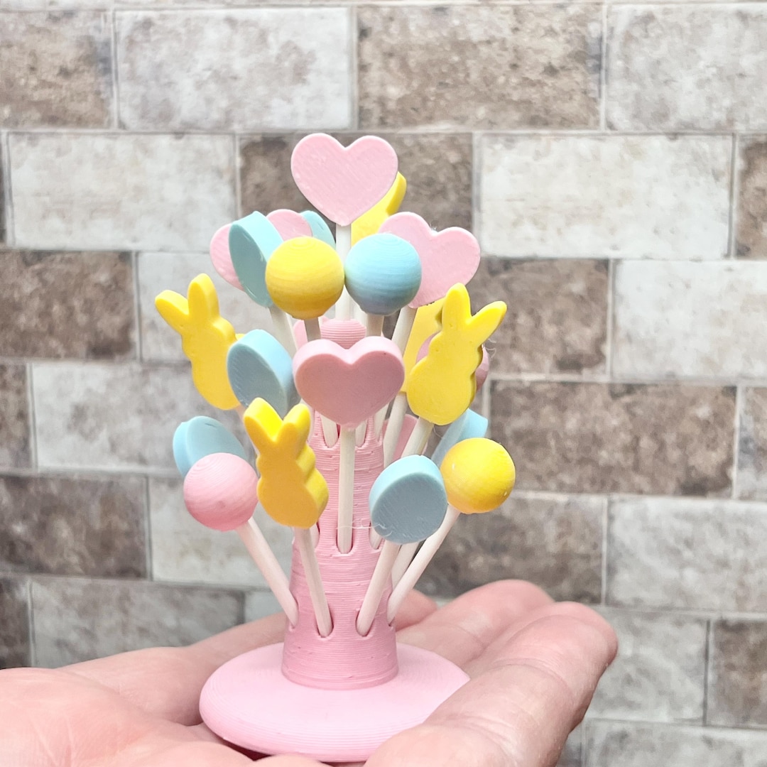 Mini Faux CAKE POPS or Candy Pops – Ready to Assemble & Decorate! Just ...