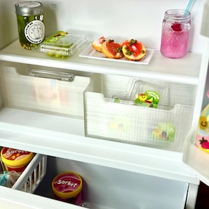 Miniverse Compatible Fridge | Miniature 1:6 Scale | Fully Assembled ...