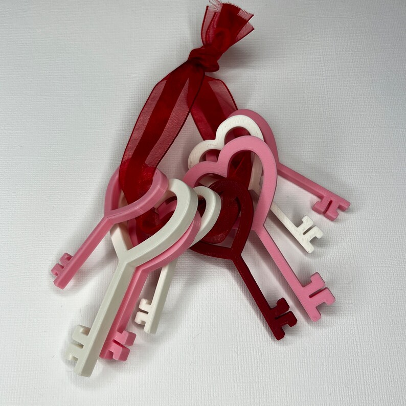 FILE for Heart Lock & Key for 3D Printing | Valentine Decor - Etsy