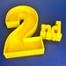 FILE for 3D Printable Number Boxes STL Files: Party Decor (digital ...