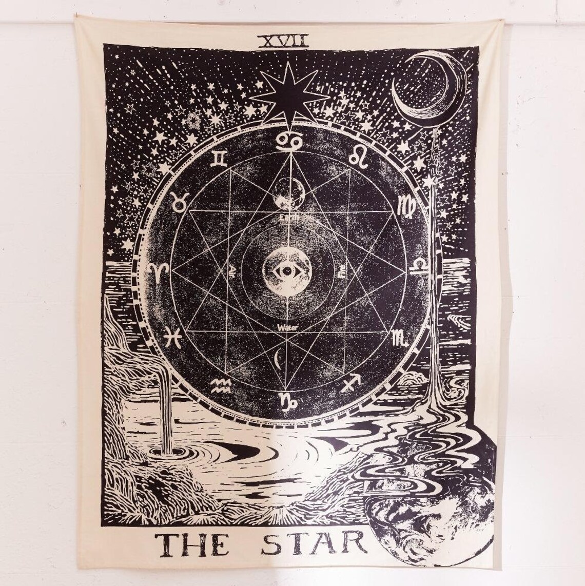 Star Tarot Tapestry | Etsy