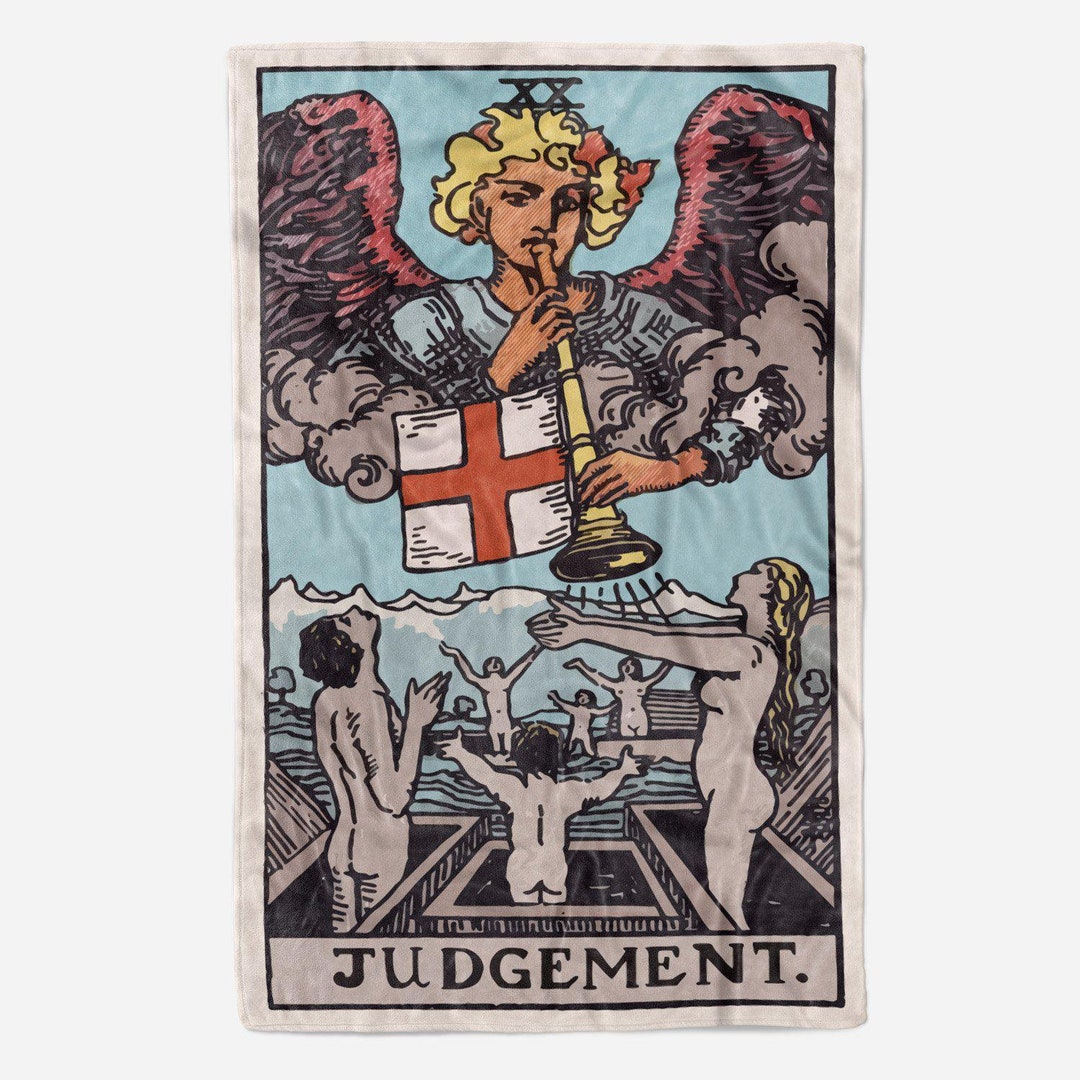Judgement Tarot Blanket - Etsy