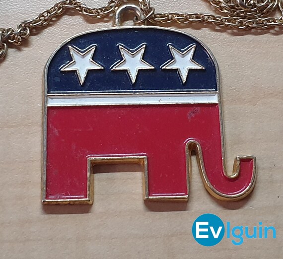 Vintage Republican Elephant Logo Republican Elephant Png Etsy