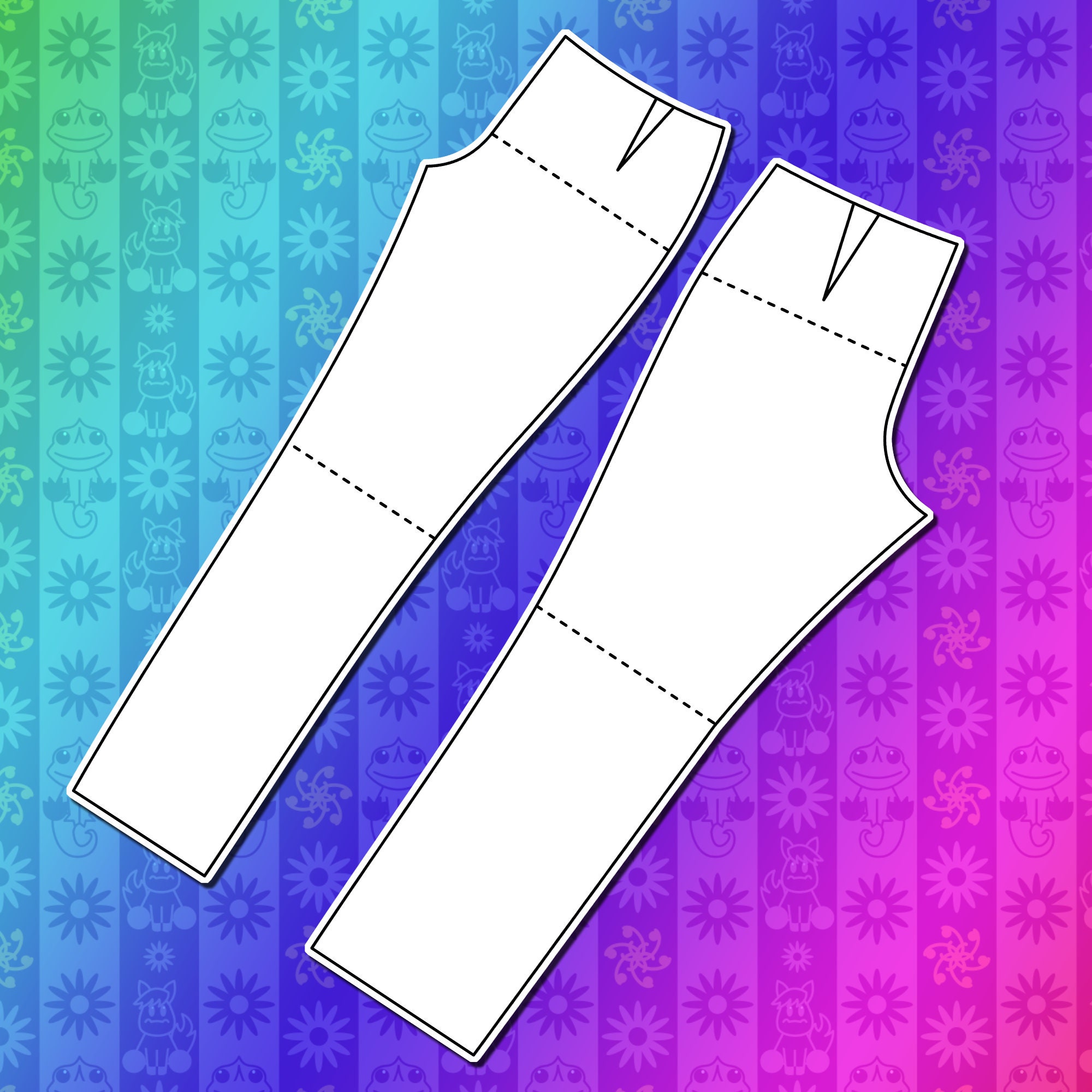 The Pants- Basic Pattern Block - Sizes 44-50 - Etsy