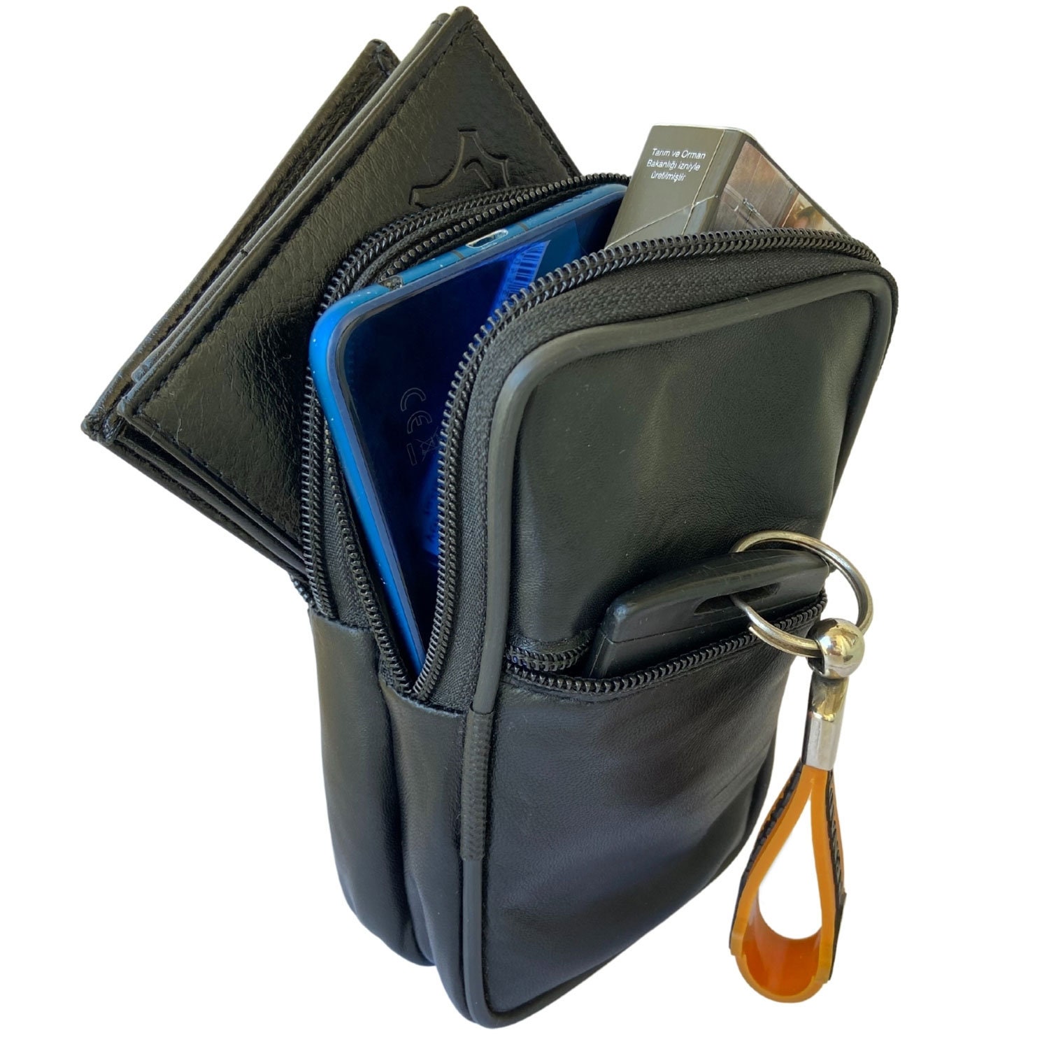 Genuine Leather Phone Case for Belt Leather Phone Holster Phone Pouch ...