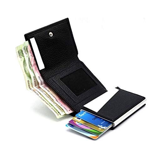 Lederax Automatic Card Holder & Smart Wallet - Etsy