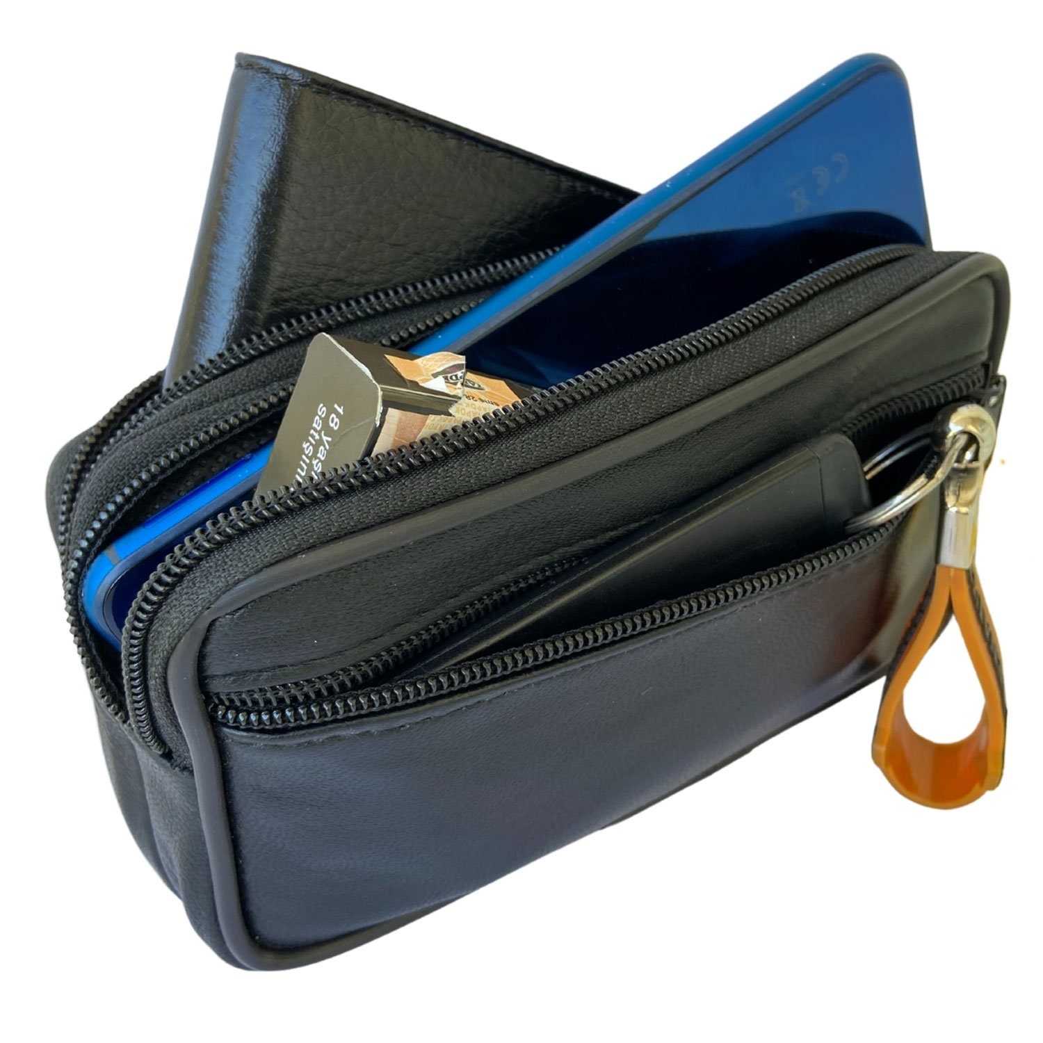 Genuine Leather Phone Case for Belt Leather Phone Holster Phone Pouch ...