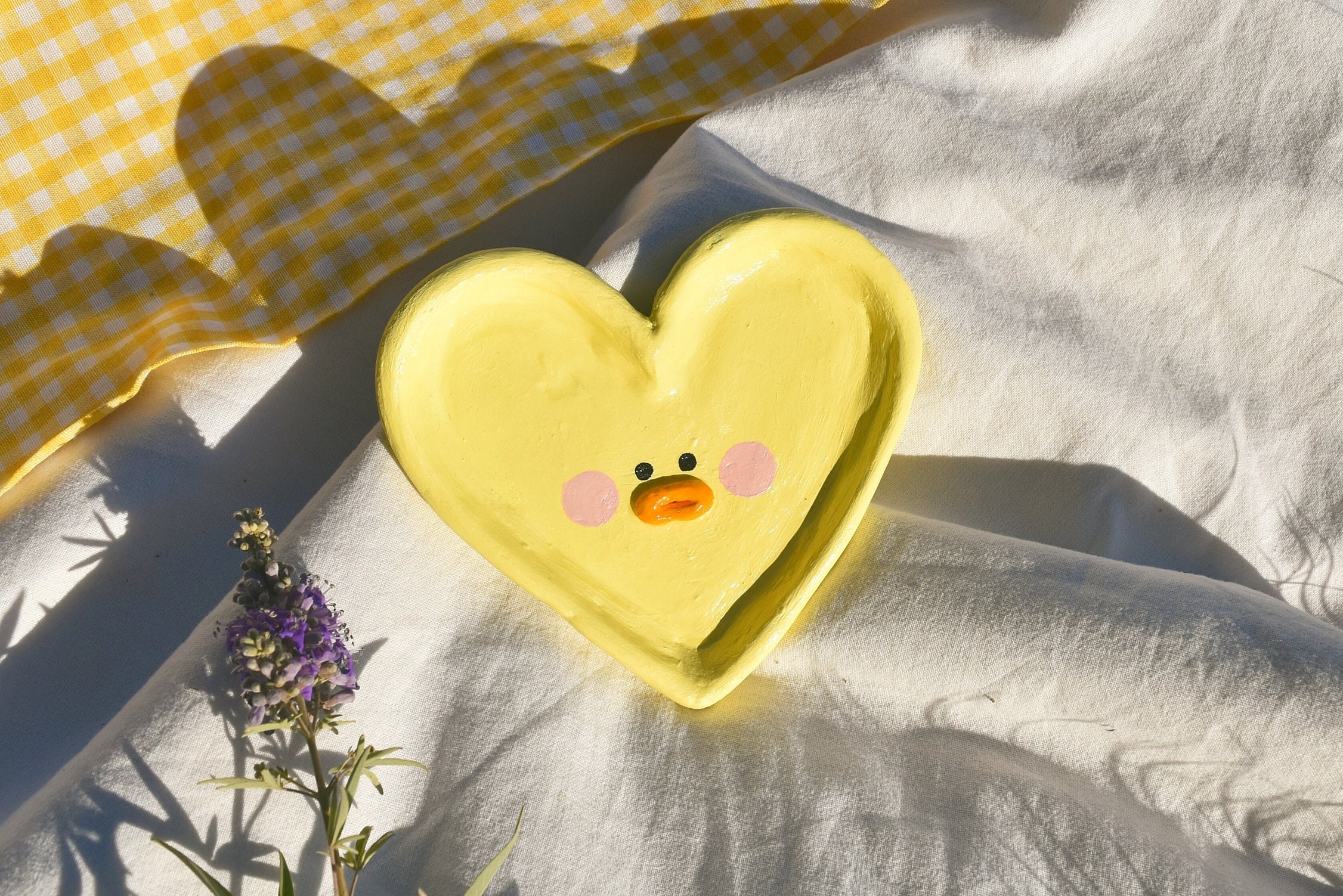 Clay Duck Jewelry Dish Ceramic Ring Dish Plate Handmade - Etsy
