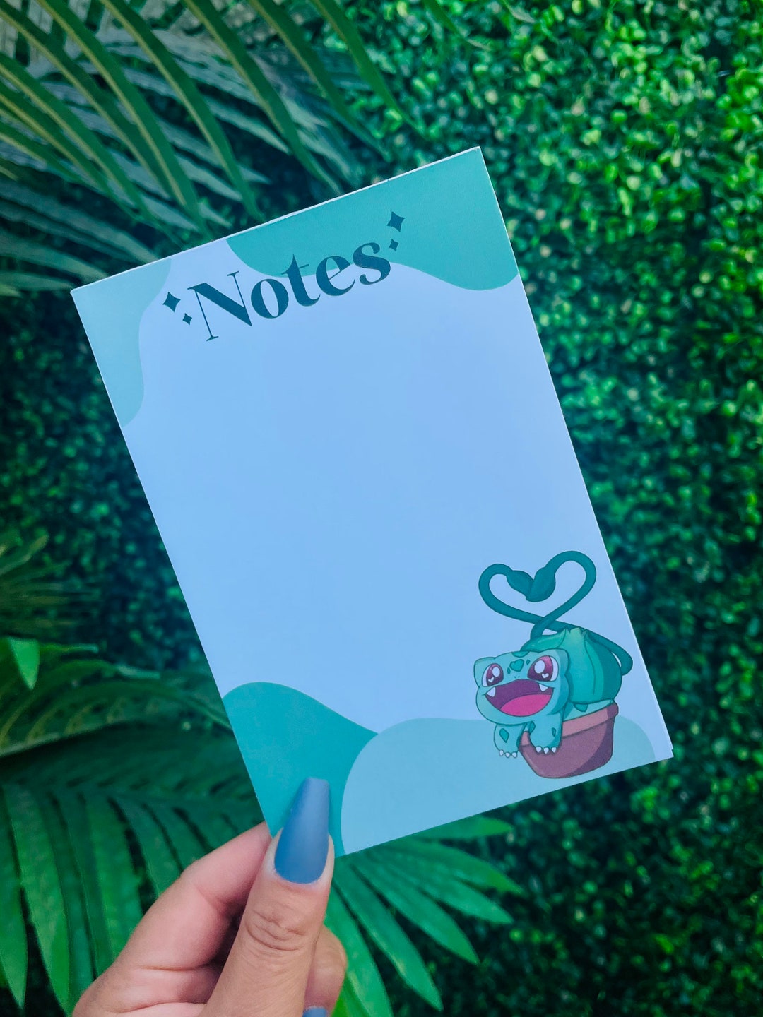 Plant Notepad - Etsy