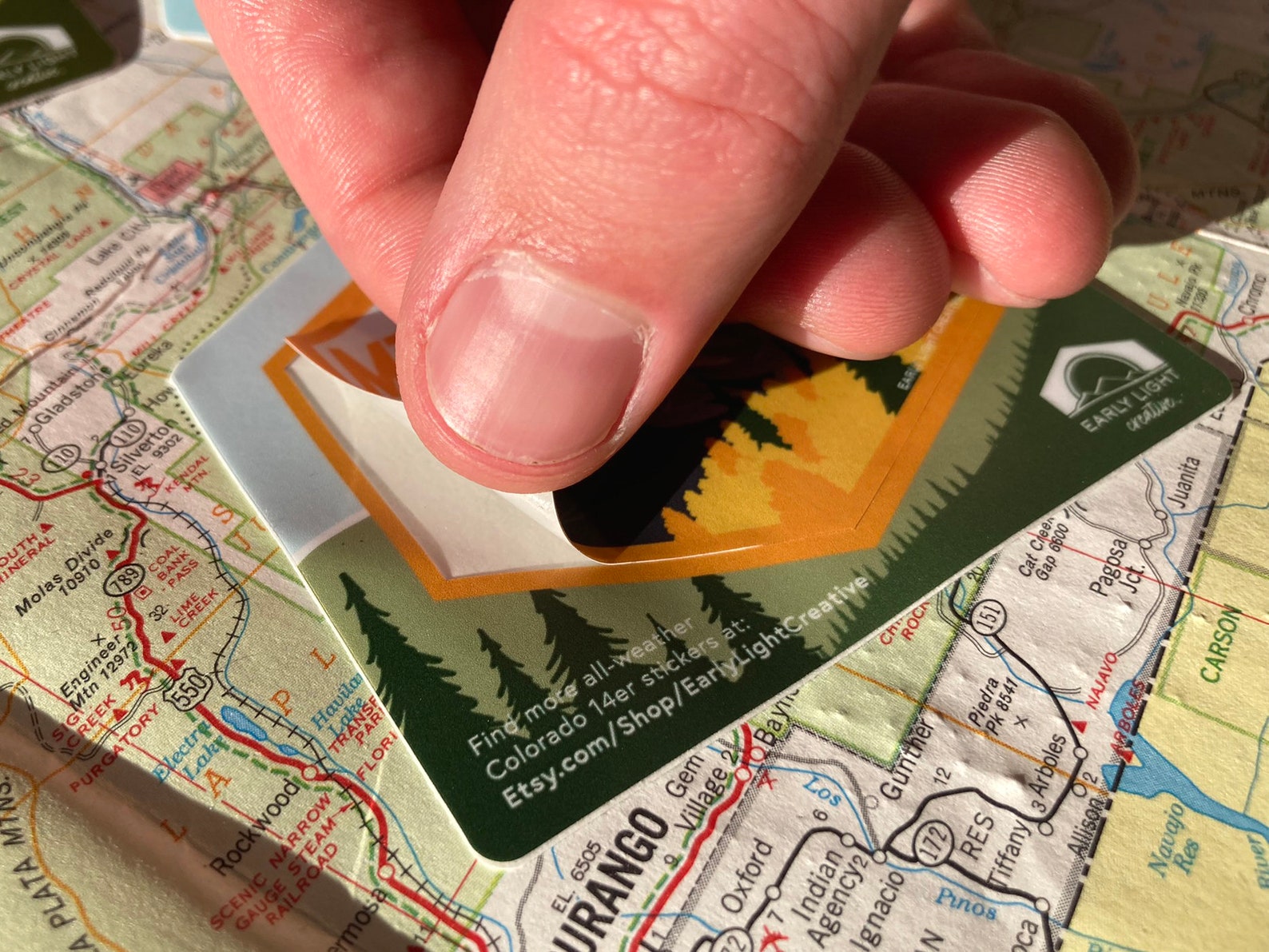 Colorado 14er: Pikes Peak Sticker High Quality, Vinyl, Waterproof ...