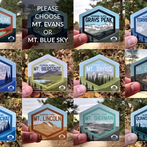 All 58 Colorado 14ers Sticker Collection | High Quality, Vinyl ...
