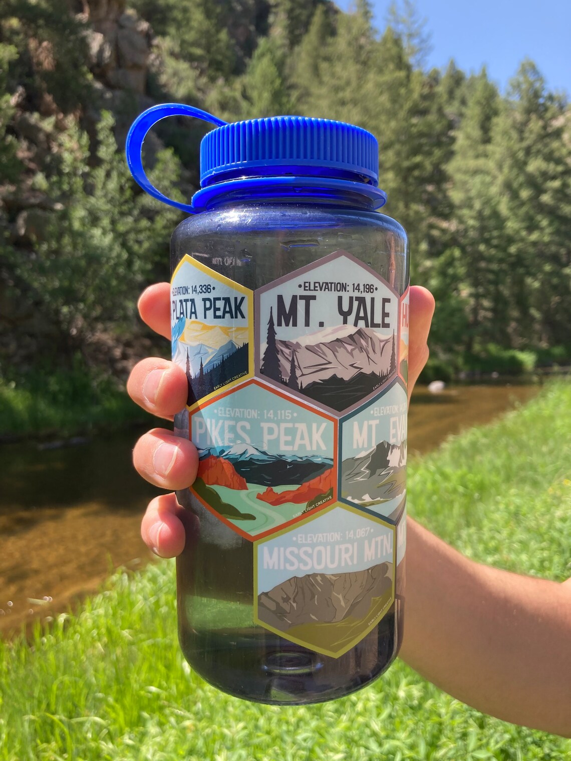 Colorado 14er: Sunshine Peak Sticker High Quality Vinyl - Etsy