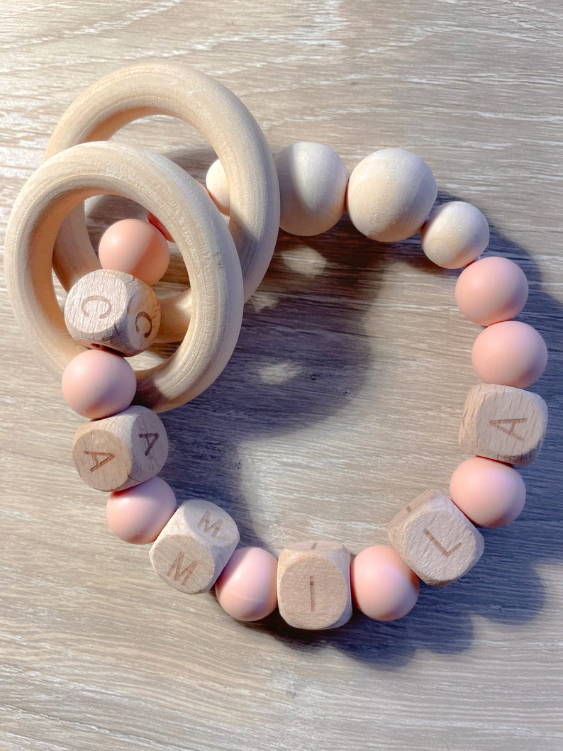 Personalized Baby Rattle - Etsy
