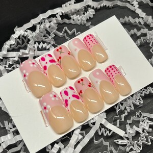 Handmade Press on Nails/ Custom Press on Nails/ Please Read - Etsy