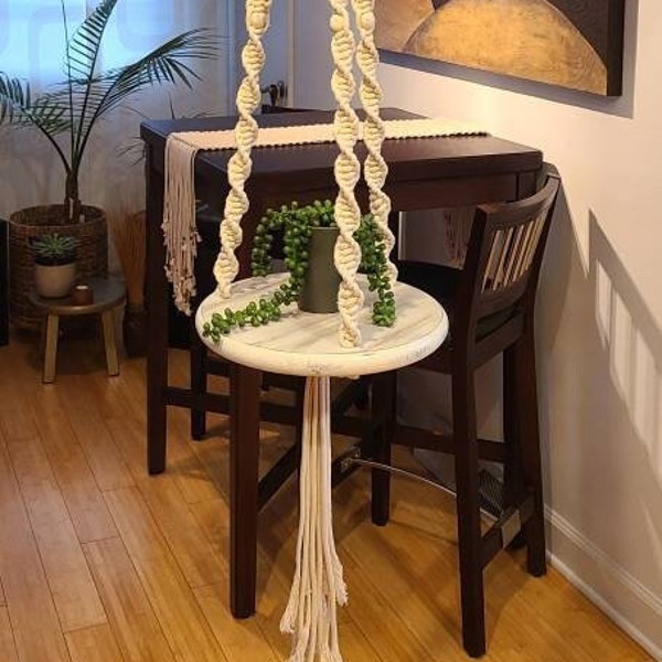 Macrame Table - Etsy